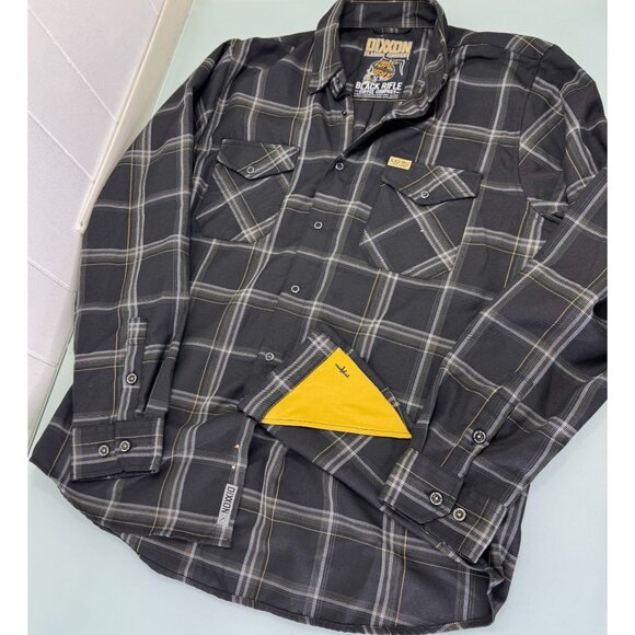 DIXXON | Shirts | Dixxon Flannel Shirt Black Rifle Coffee Co Mens Large ...
